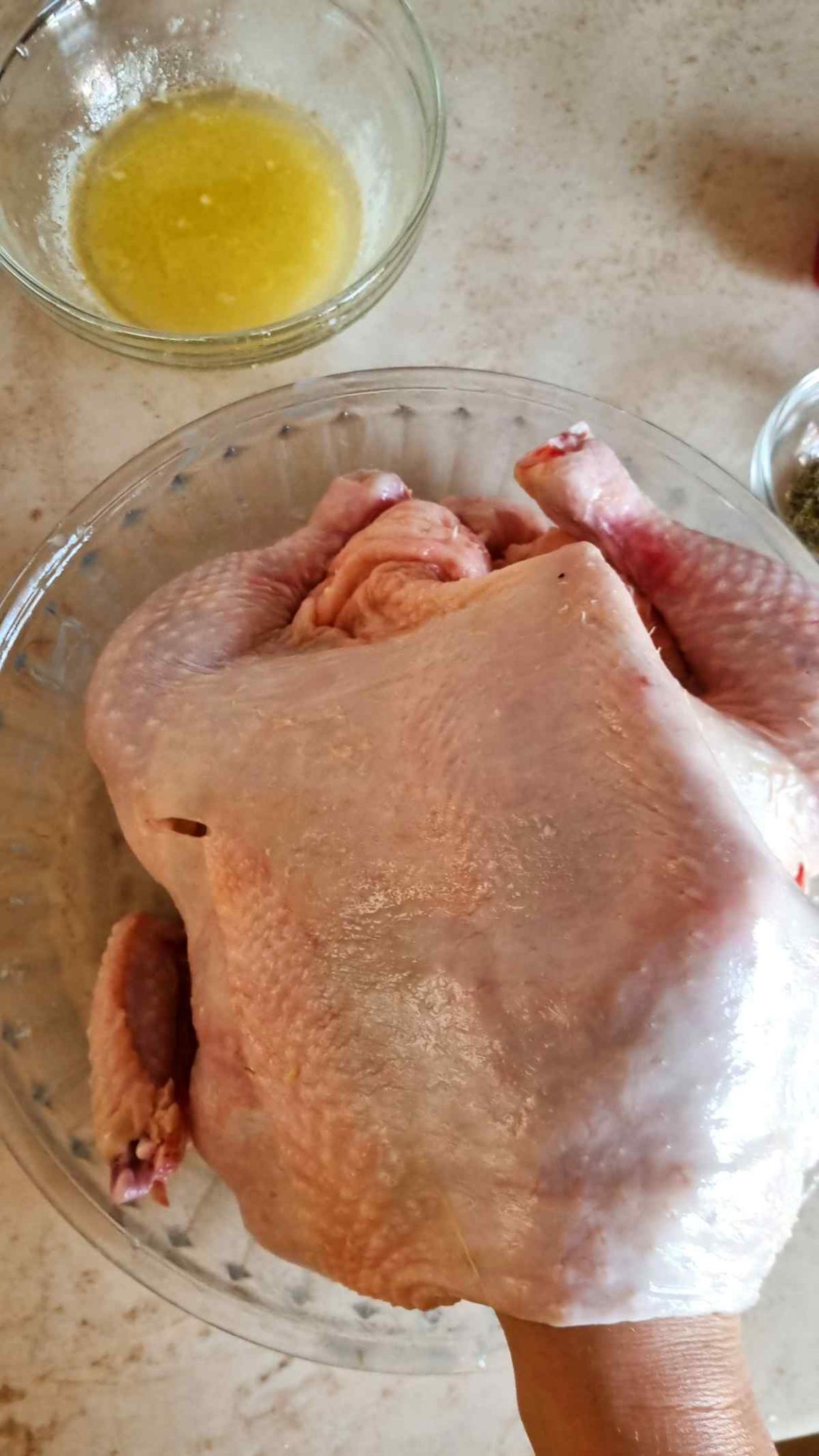 Butter Garlic Roasted Chicken - Natasha's Home