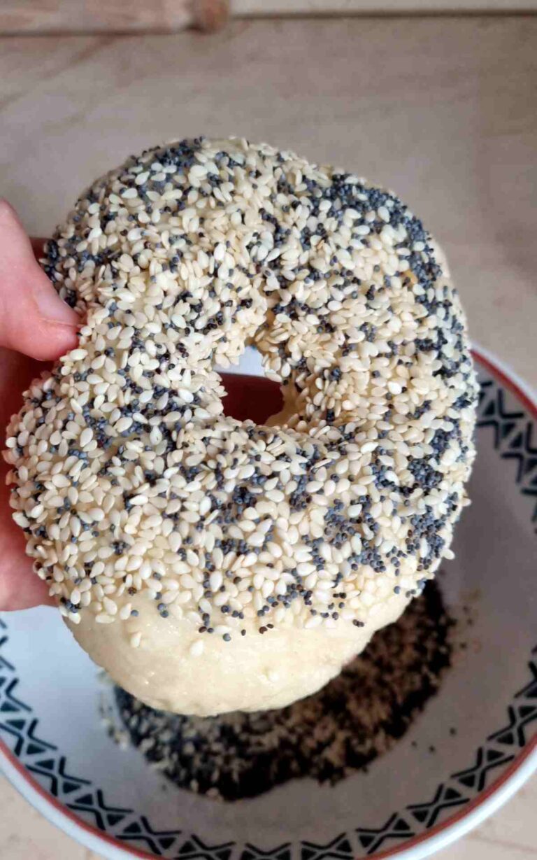Sourdough Discard Bagels (Easy!) - Natasha's Home
