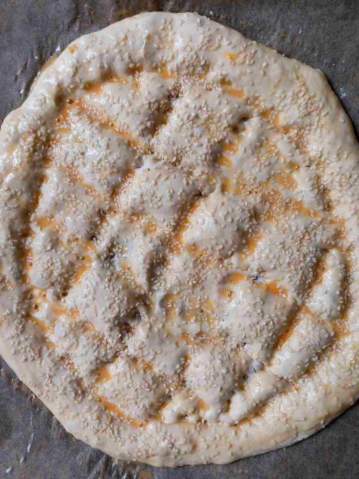 Turkish Bread Recipe (No Knead!) - Natasha's Home