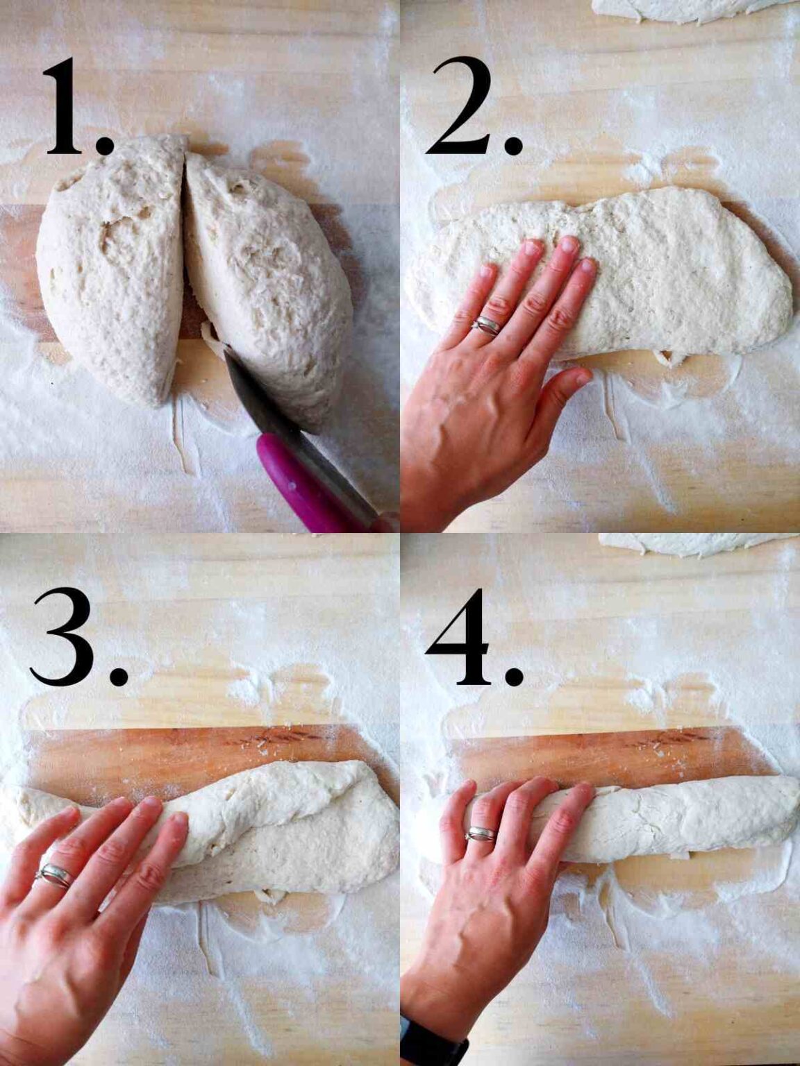 Gluten-Free Sourdough Baguette (French Bread) - Natasha's Home