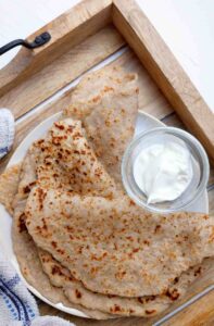 The BEST Buckwheat Flatbread - Natasha's Home
