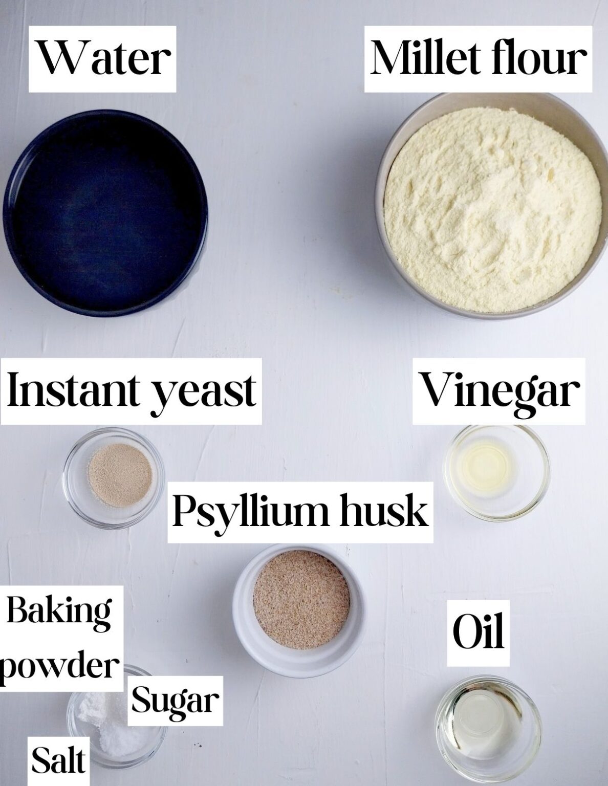 Easy 100% Millet Bread - Natasha's Home