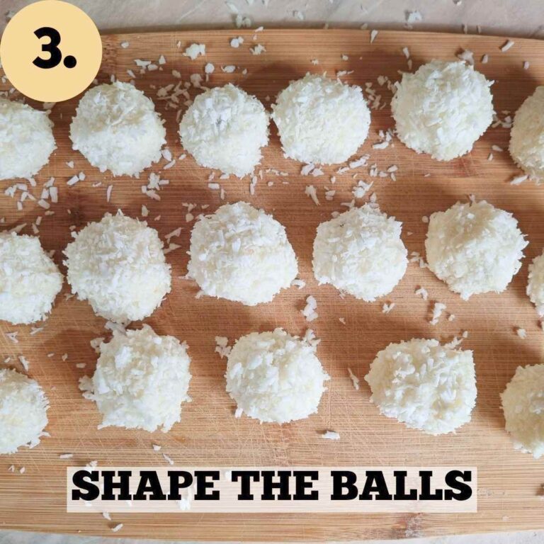Coconut Raffaello Balls Recipe - Natasha's Home