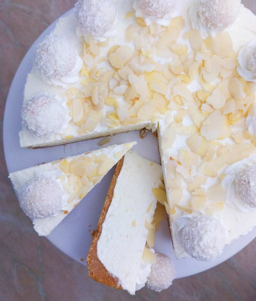 Raffaello Cheesecake - Natasha's Home