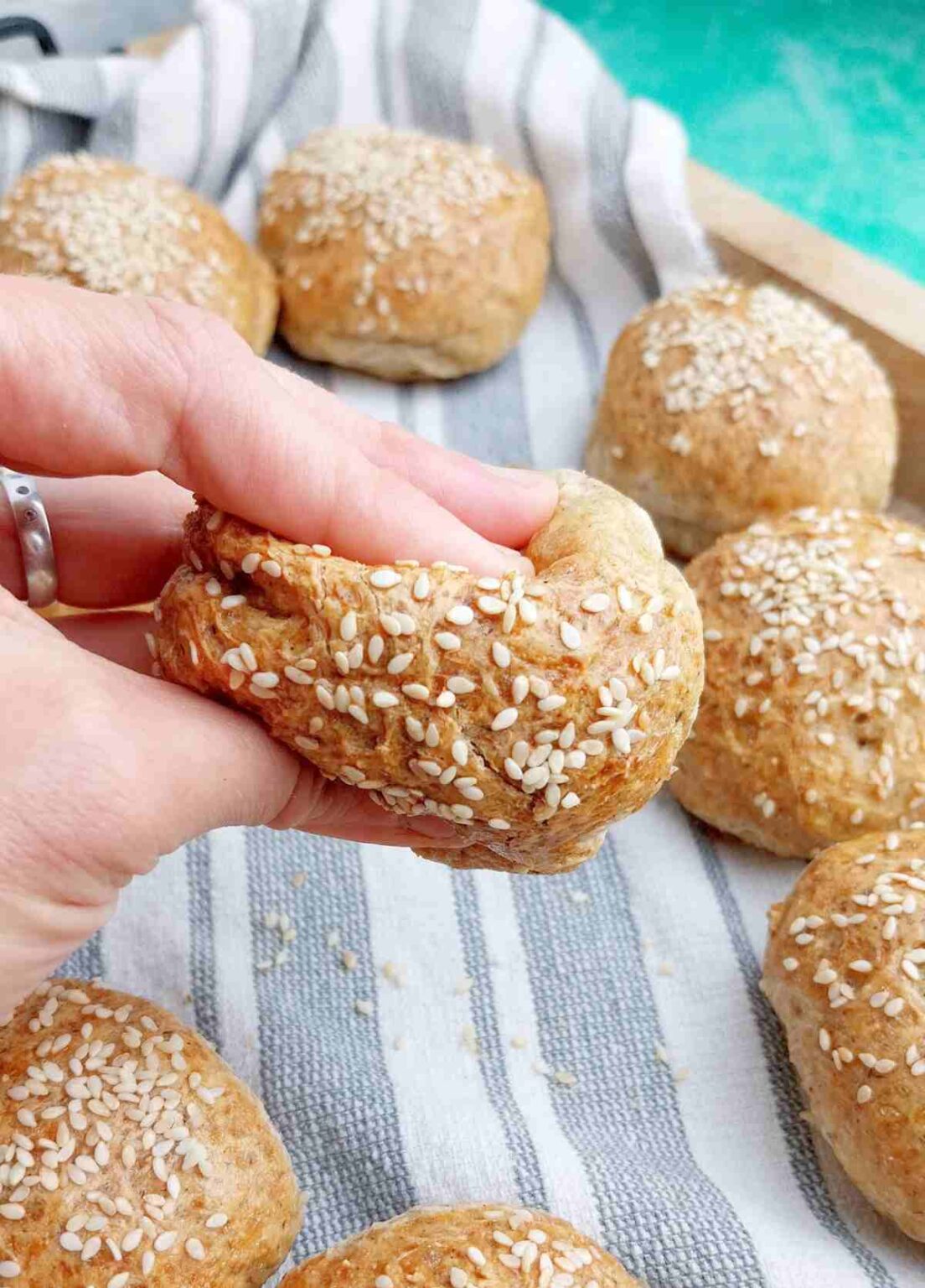 Gluten-Free Slider Buns - Natasha's Home